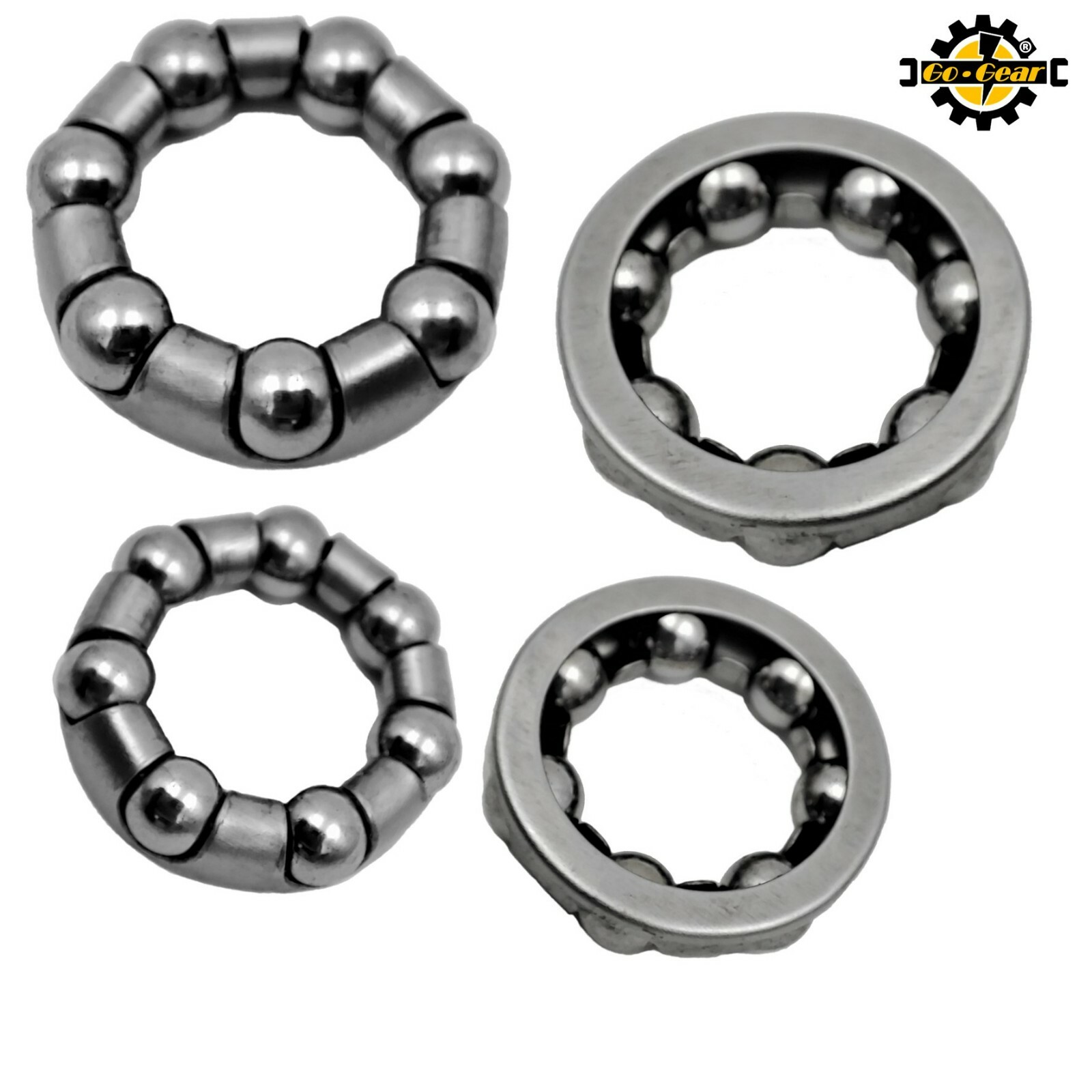 BIKE WHEEL BEARINGS 3/16” Front 1/4” Rear Hubs For Hybrid Road MTB ...
