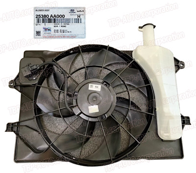 GENUINE OEM ® Radiator Cooling Fan & Motor Assembly 2021-2023 Elantra ...