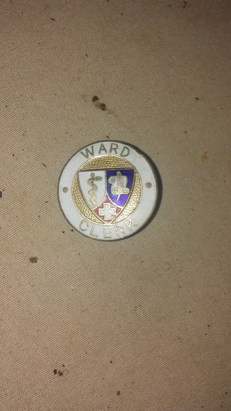 WARD CLERK EMBLEM PIN - GPE-1014 1974 | eBay