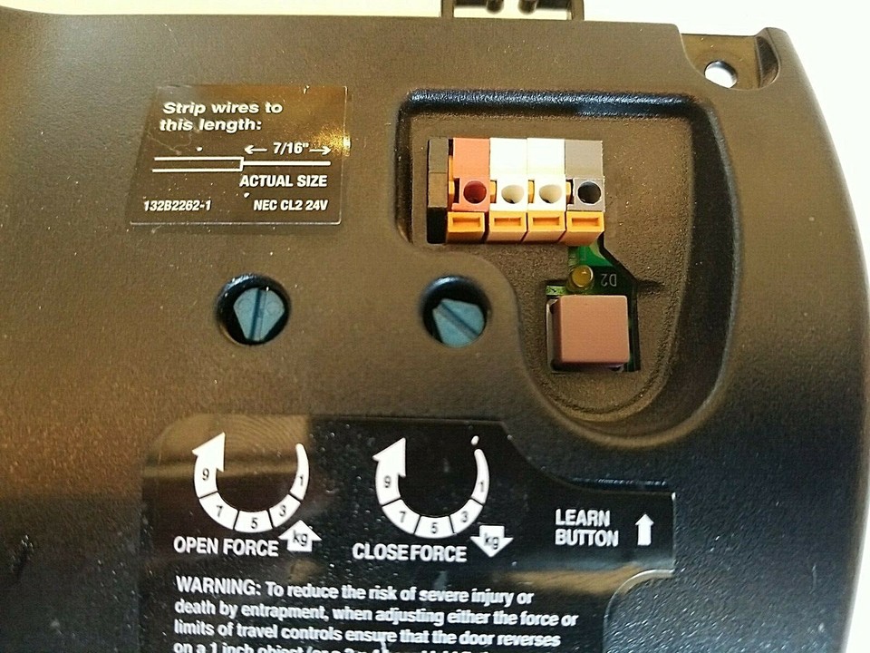 Sears Craftsman Chamberlain Circuit Board 315 MHz Purple Learn Button ...