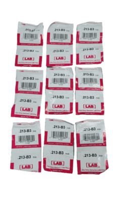 9-PACK Lab Security Universal Replacement Pins .003 Increments Top Size ...