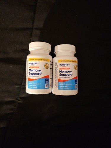 Lot Of 2- Like Prevagen - Equate Memory Support Extra Strength Caps EXP ...