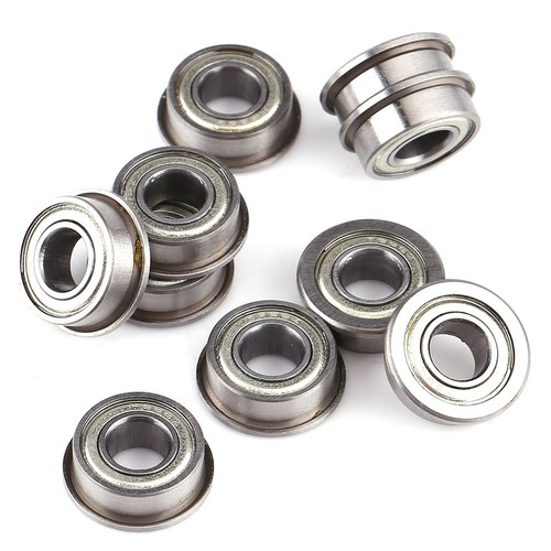 10pcs F686ZZ Steel Shielded Flanged Model Flange Bearing 6 x 13 x 5mm ...