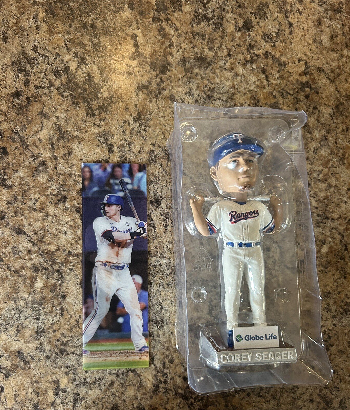 2023 Corey Seager Texas Rangers World Champions Silver Slugger ...