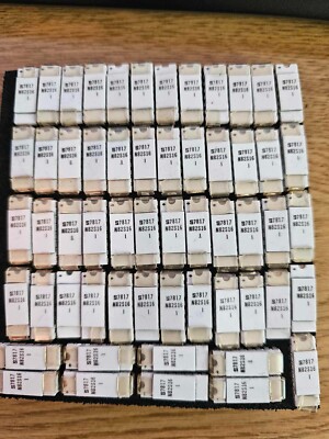 8x Vintage Signetics Dated 1978 White Ceramic IC N82S16N 256 X 1 Ram ...
