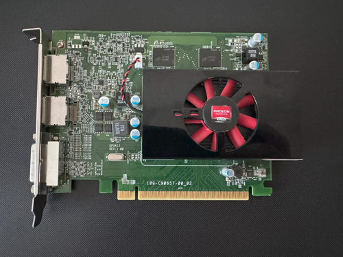 DELL AMD RADEON C906 R7 450 4GB GDDR5 VIDEO GRAPHICS CARD / DVI DP ...