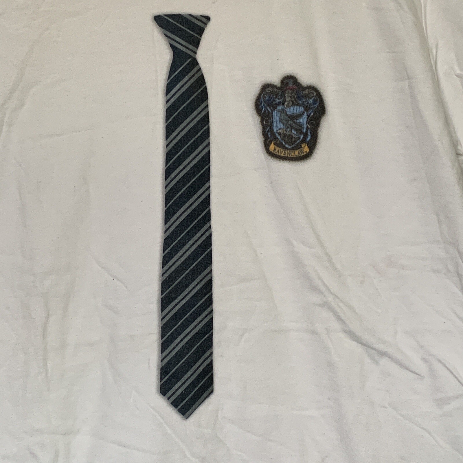 Harry Potter Hogwarts Ravenclaw Tie & Badge Uniform T… - Gem
