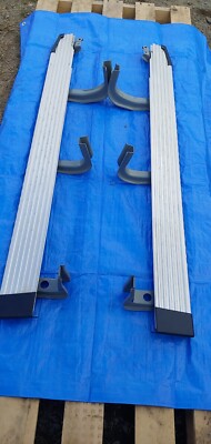 Pair of alloy side steps / side step pair (8/16 onwards) Single Cab ...