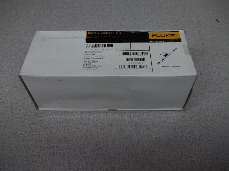 Fluke BC190/813 Battery Charger New OEM, NSN 6130-01-507-4264 | eBay