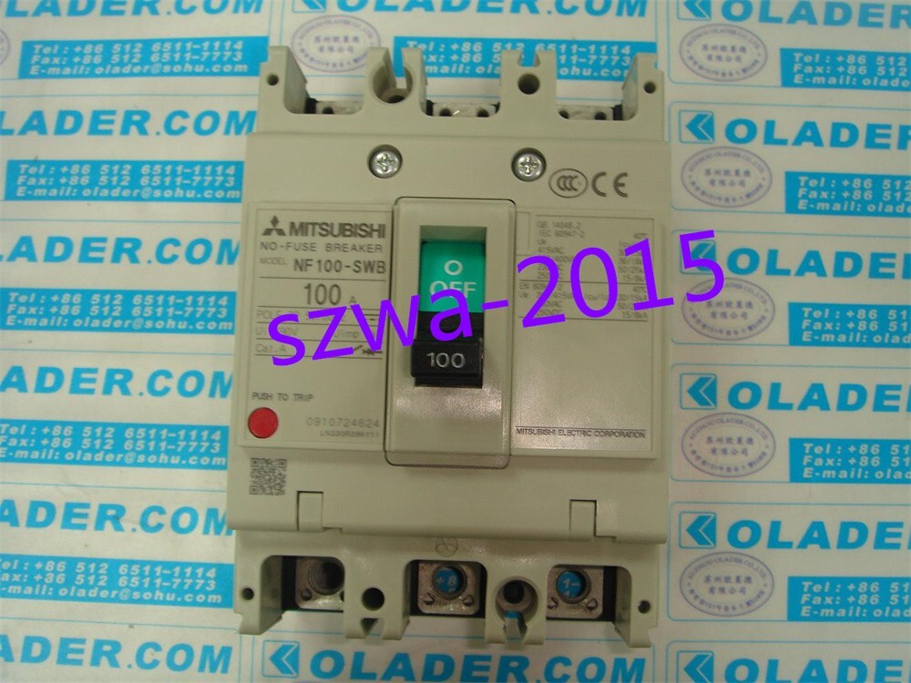 1pcs Used MITSUBISHI NF100-SWB 3P 100A | eBay