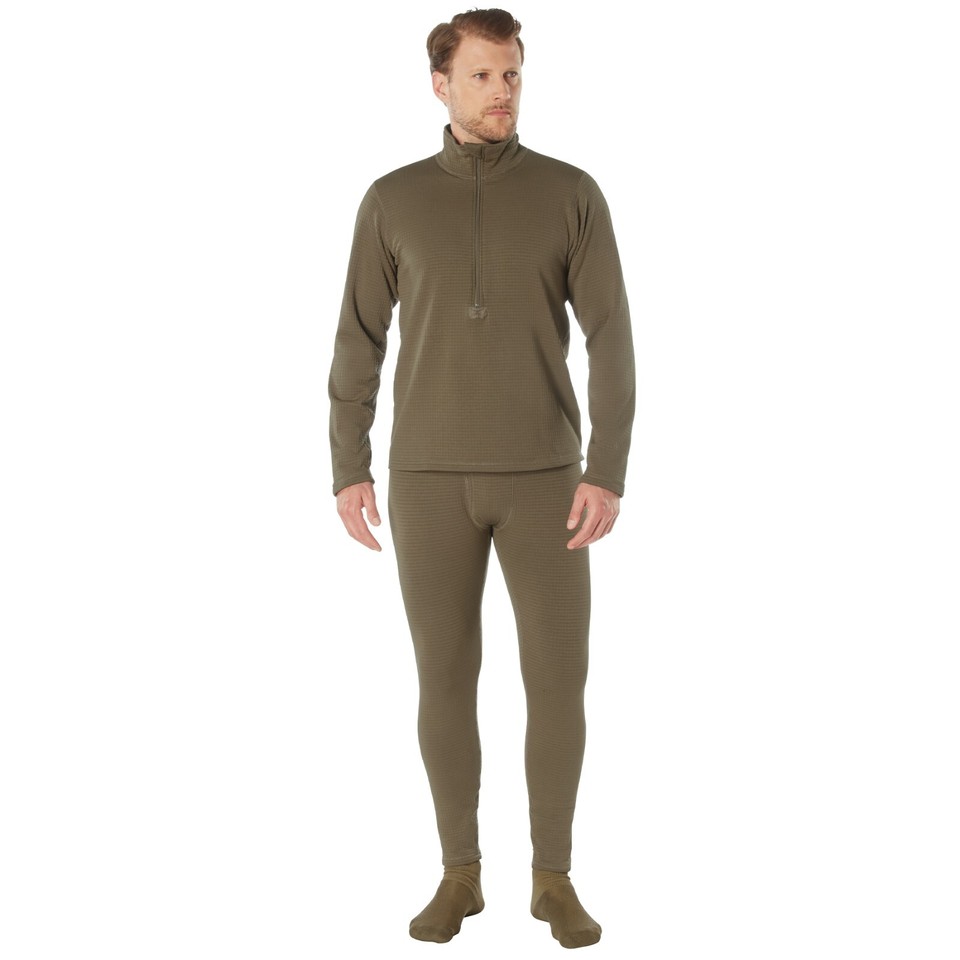 Military Type AR-670-1 Coyote Brown Cold Weather Base Layer Winter ...