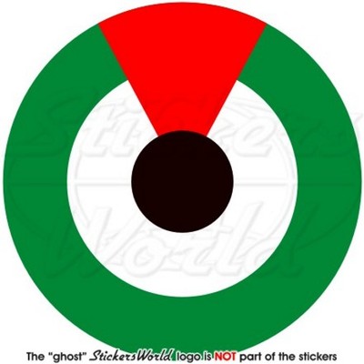 UNITED ARAB EMIRATES AirForce UAE Aircraft Roundel 100mm(4") Vinyl ...