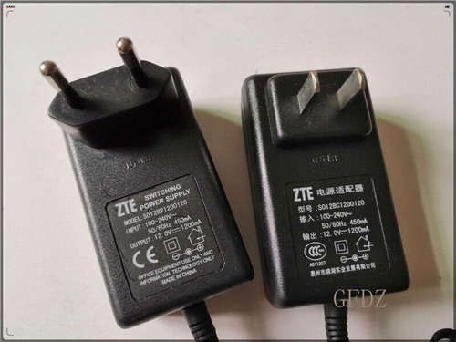 1PCS Original ZTE Adapter S012BC1200120 12.0V 1200mA Switching Power ...