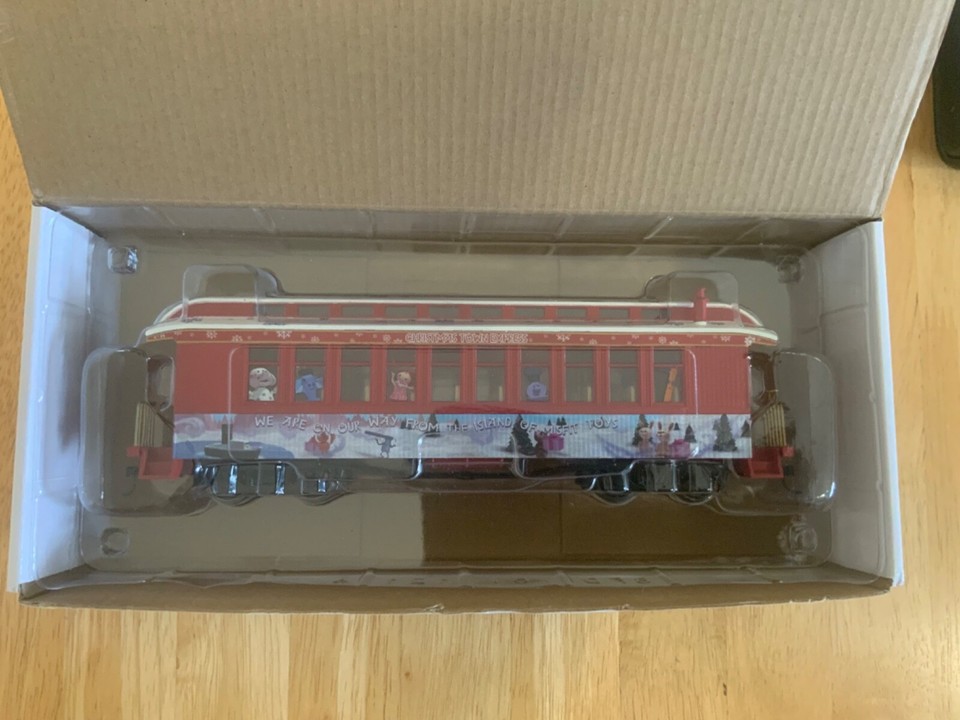 Rudolph christmas town express train car | eBay