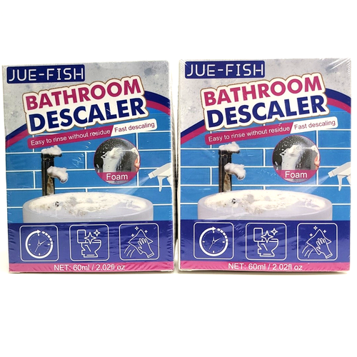 2 Pack Jue Fish Bathroom Descaler Stubborn Stains Cleaner Spray NEW 2. ...