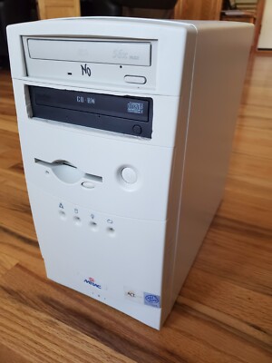 RARE!~ Retro 90s Beige Mitac Mini PC Tower! | Parts of Repair | eBay
