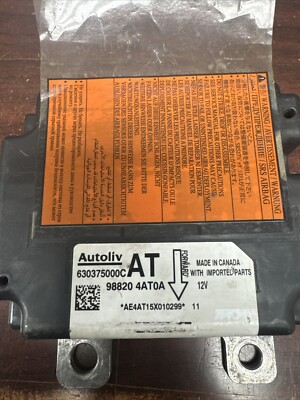NISSAN SENTRA SRS CONTROL MODULE UNIT PN: 98820 4AT0A (P) | eBay