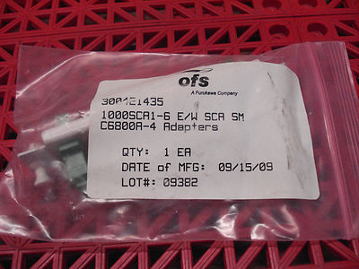 OFS Fiber Optic 6-Port SCA Simplex Adapters SM Angled Green NEW | eBay