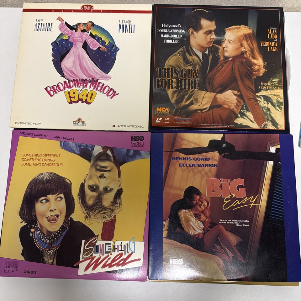 Huge LOT of 59 LaserDisc Movies - Laser Disc Collection - 8 CRITERION ...
