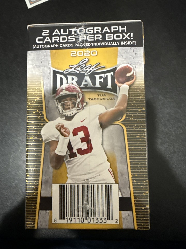 2020 LEAF DRAFT FOOTBALL BLASTER BOX FACTORY SEALED BRAND NEW | eBay