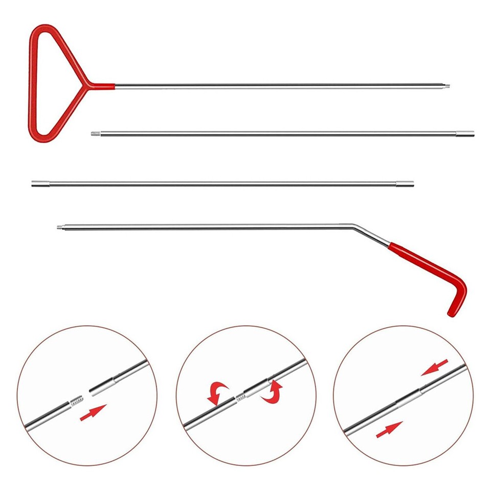 24Pcs Emergency Auto Tool Car Window Door Lock Unlock Out Repair Tool ...