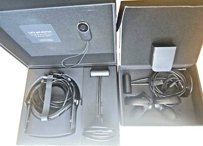 OCULUS Rift-VR CV1 Virtual Reality Headset Black - Complete set in 2 ...