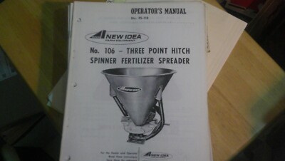 Manuals & Books - Fertilizer Spreader