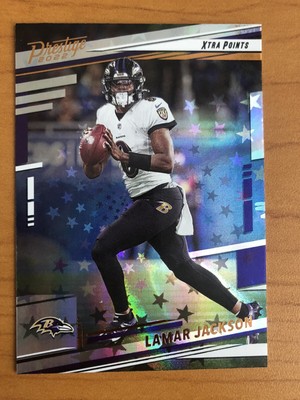 2022 Panini Prestige LAMAR JACKSON Xtra Points Astral Parallel Card #20 ...