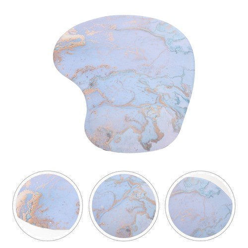 Marble Mouse Pad Hand Holder Computer Mousepad Ergonomic Office with ...