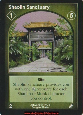 Shadowfist TCG - Shaolin Sanctuary/Standard | eBay