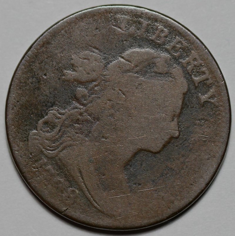 1798 Draped Bust Large Cent - 1st Hair Style - US 1c Copper Coin | eBay