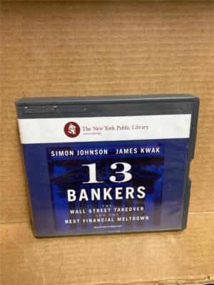 13 Bankers :James Kwak and Simon Johnson (2010, Compact Disc ...