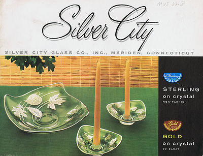 Silver City Glass Company - 18 Catalogs on DVD, 1947-1970s + Rockwell ...