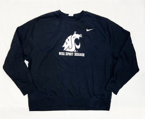 Nike WSU Washington Cougars Spirit Squad Fleece Pullover Men's 2XL ...