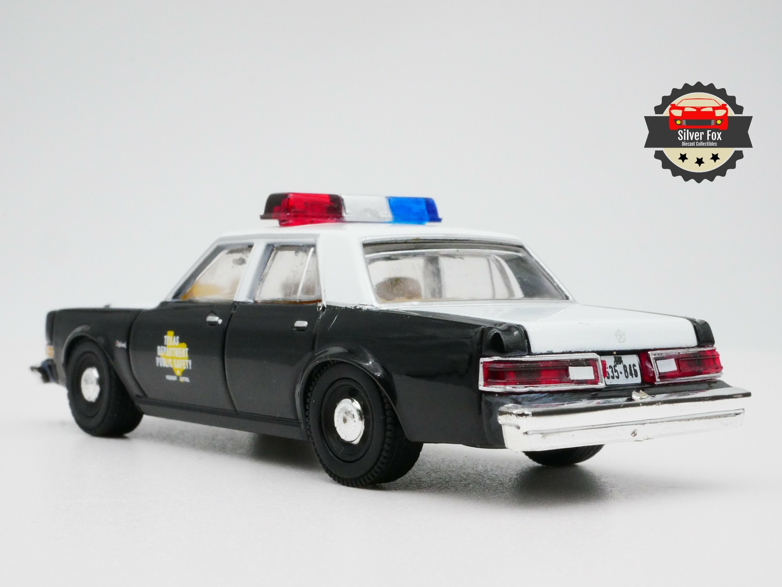 1981 DODGE DIPLOMAT TEXAS SAFETY 1:64 SCALE DIECAST DIORAMA COLLECTOR ...