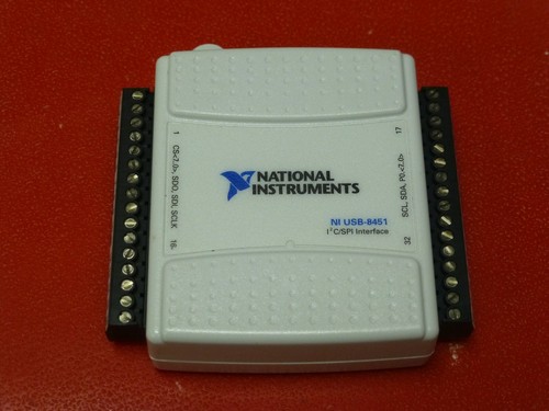 National Instruments NI USB-8451 I²C/SPI Interface Device | eBay