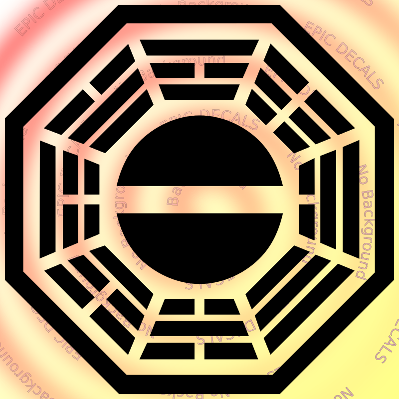 Assorted Lost Dharma Initiative Decal / Sticker Window Car Truck Laptop ...