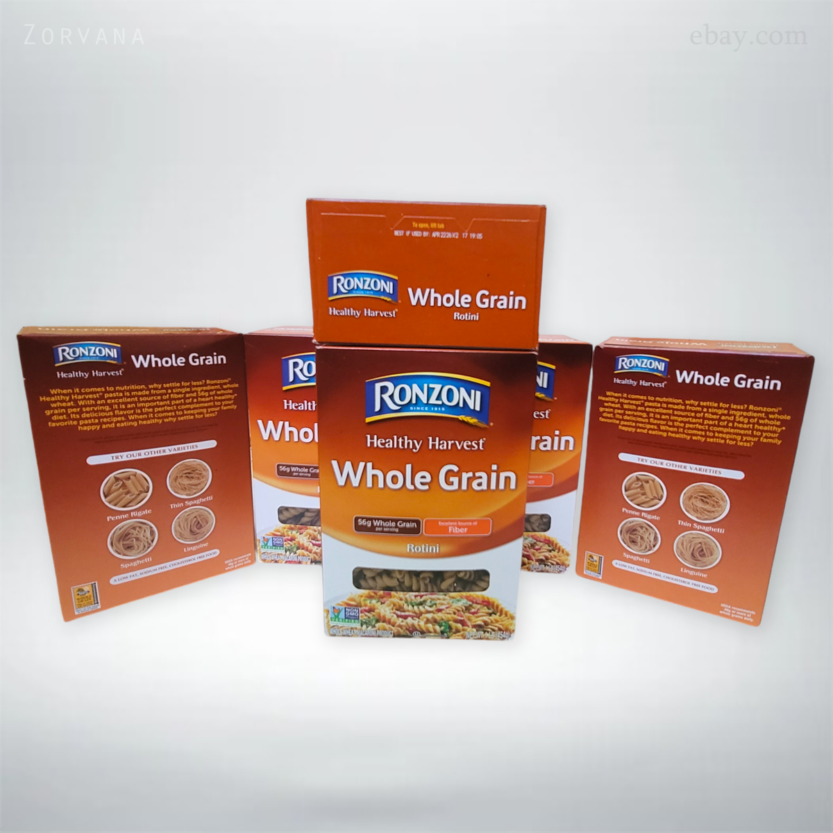 Ronzoni Whole Wheat Pasta Ronzoni Rotini Healthy Harvest Whole Grain