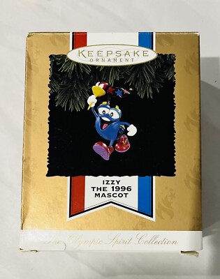 1996 Hallmark Authentic Olympics Collection Official Mascot Izzy ...