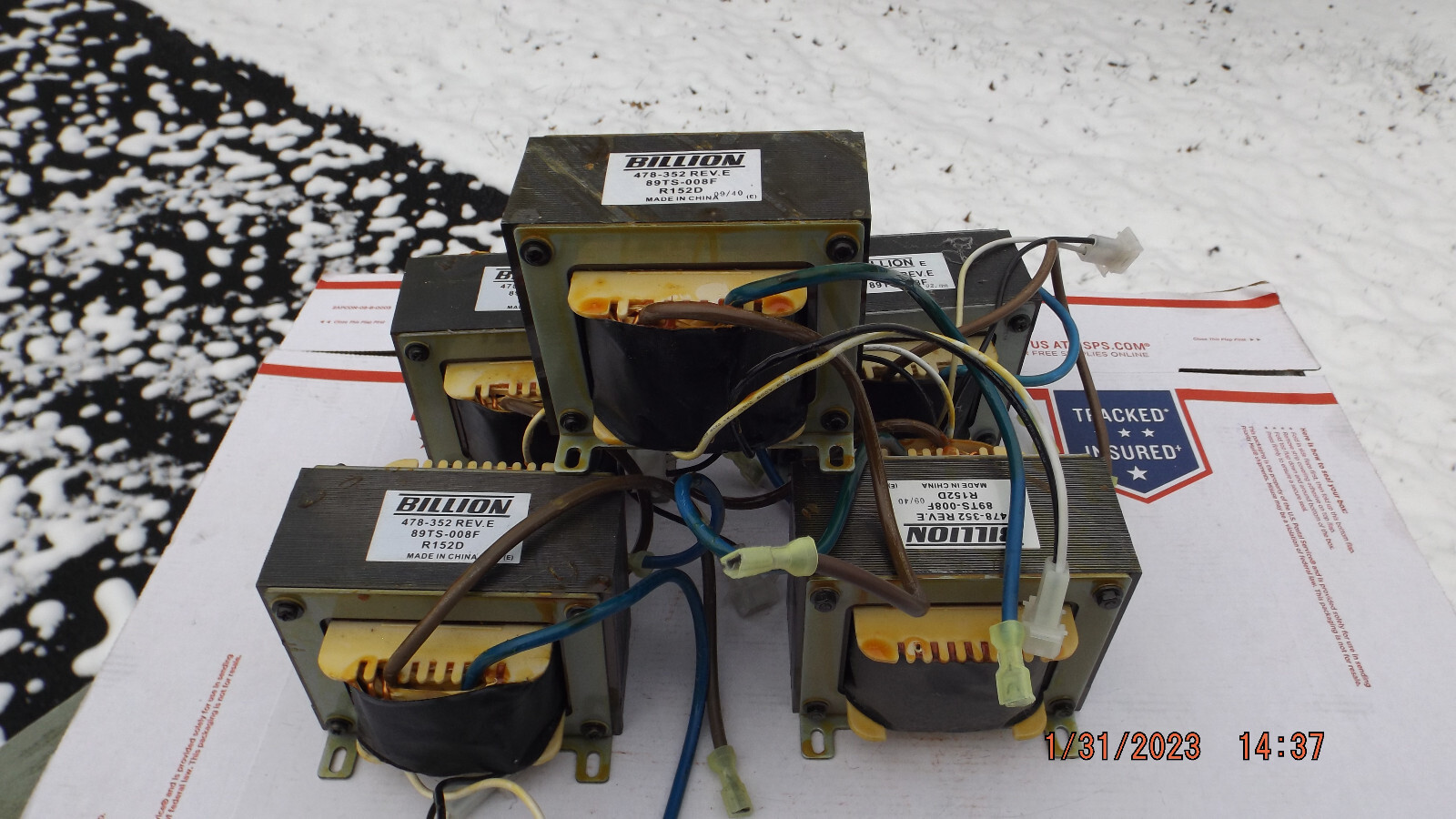 (1) **USED** 4100U Simplex/Billion 478-352 Power Supply Transformer Rev ...