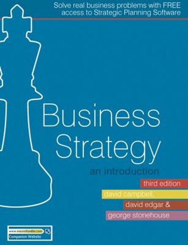Business Strategy: an Introduction Taschenbuch George, Edgar ...