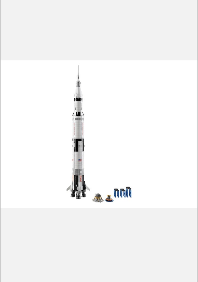 NASA Apollo Saturn V LEGO Replica READ DESC. 673419343015| eBay
