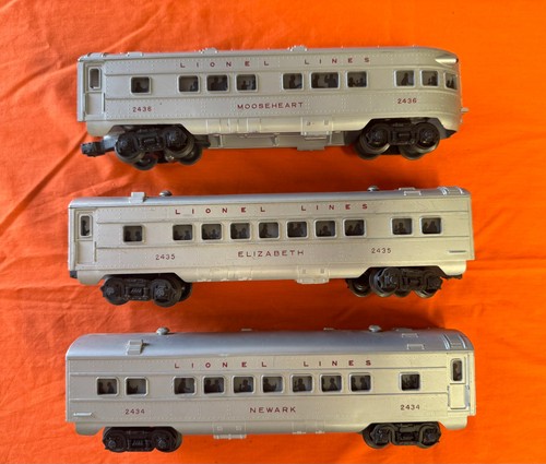 Toy Trains - Post War Lionel O-27 Passenger Cars (3) - Lionel Lines | eBay