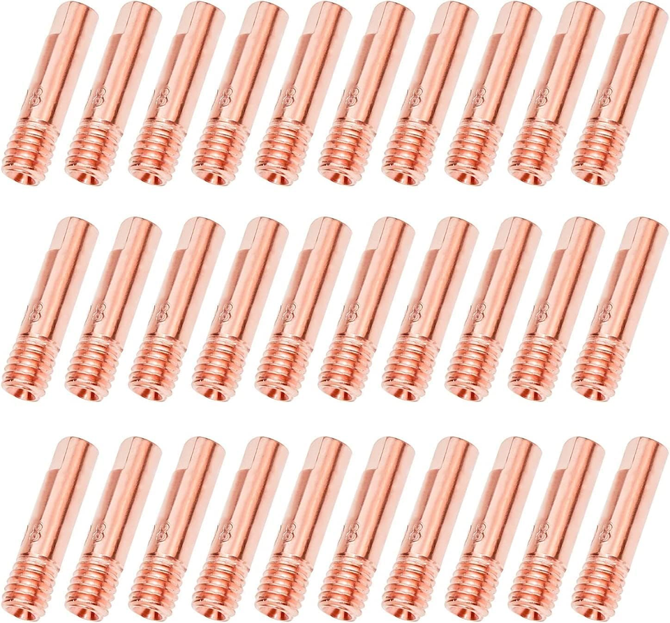 Mig Welder Tips 30-Pack Welding Tips .030" Contact Tip for Mig Welding ...