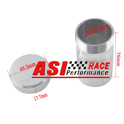 Alloy Water Overflow Tank Aluminium Weld On Filler Neck Cap 1 1/2" I.D ...