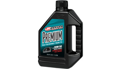 MAXIMA RACING OIL 35901 Premium High Performance Mineral 4T Engine Oil ...