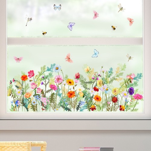 PVC Window Clings Double Sided Window Decals Window Stickers Bedroom ...