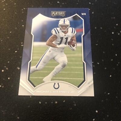 Michael Pittman Jr. 2021 Panini Playoff Football #59 NFL Indianapolis ...