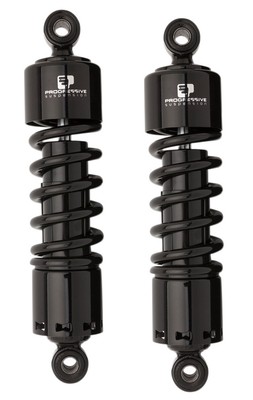 Progressive 412 Series Motorcycle Black 12" Rear Shocks (412-4036B) | eBay