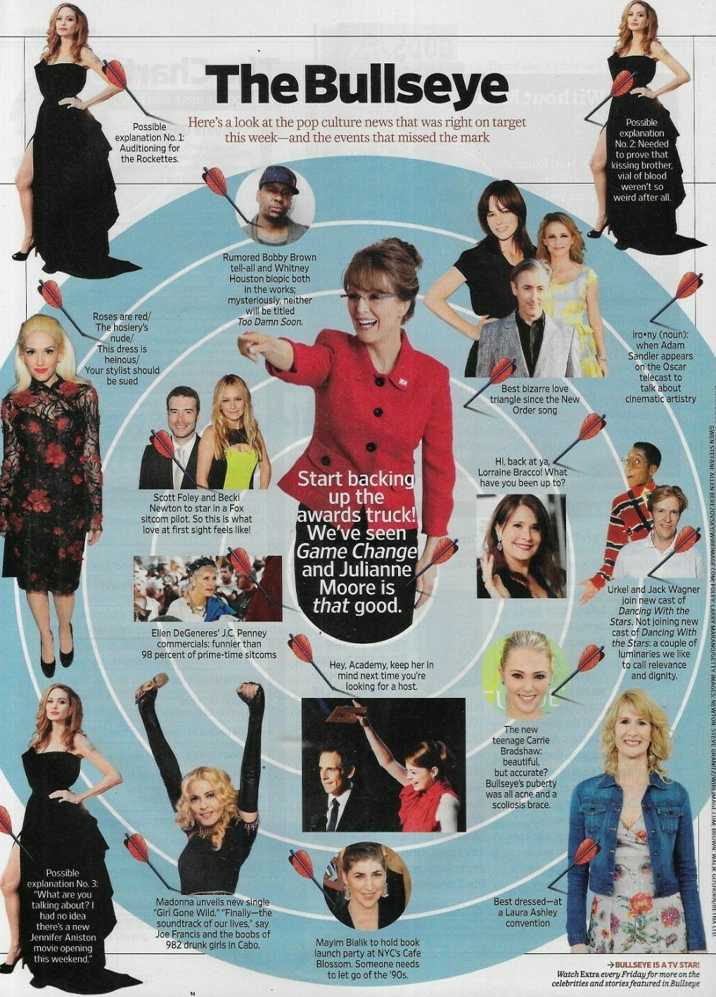 Entertainment Weekly Magazine Hunger Games Jennifer Lawrence Oscars ...